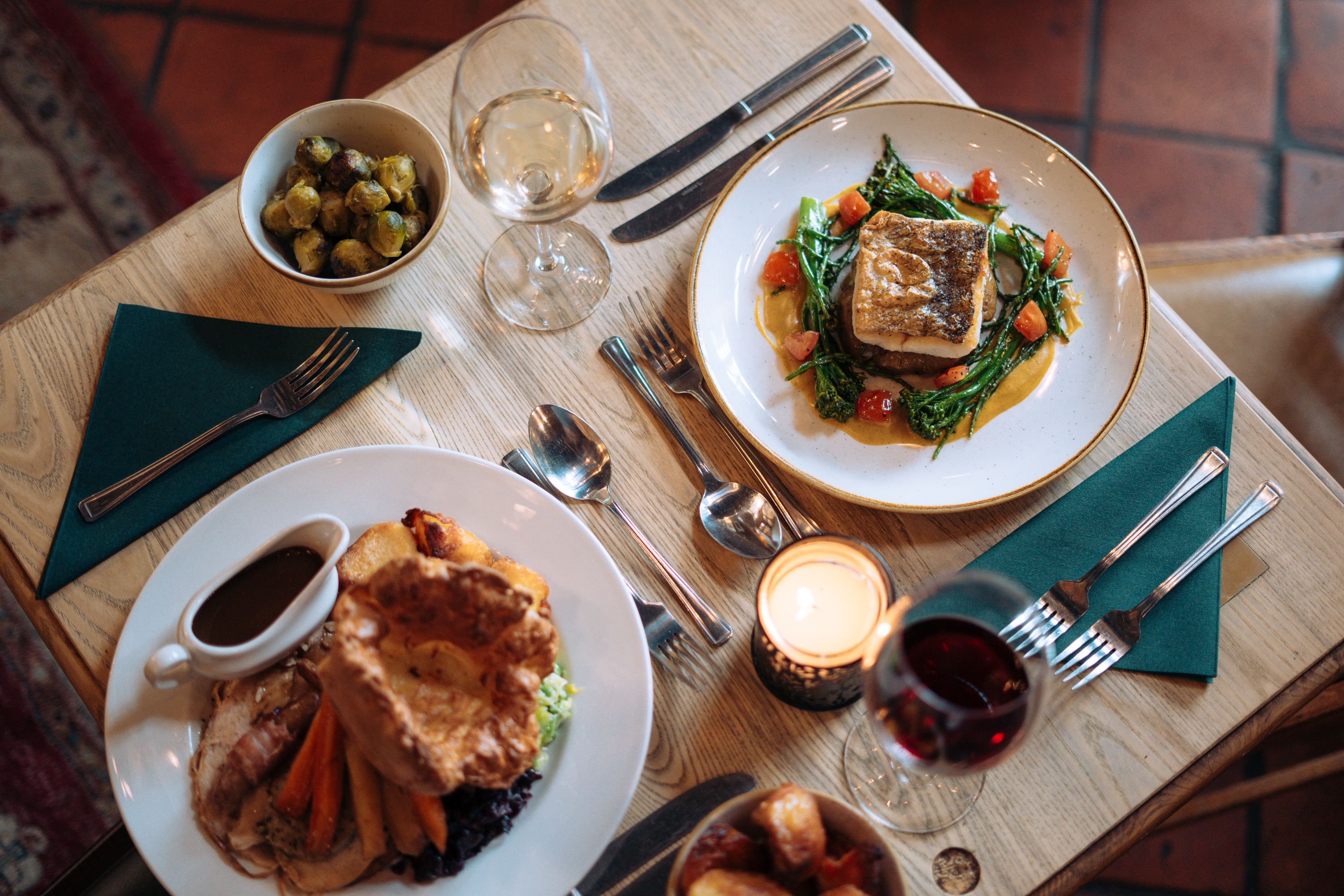 Menus at The Crown Hotel